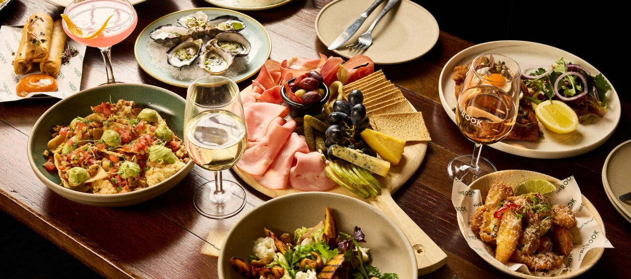 Menus & Fancy Cocktails - The Rook Rooftop Bar Sydney